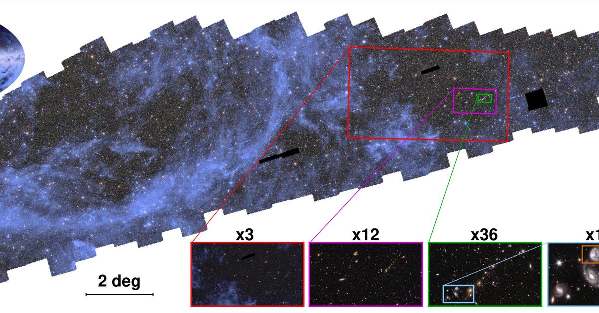 Euclid Releases 208-Gigapixel Mosaic - IFAE