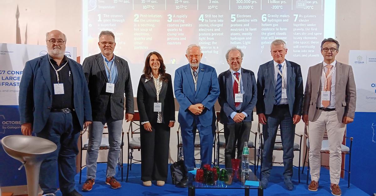 Mario Martínez Participates in G7 Conference on Large Research ...
