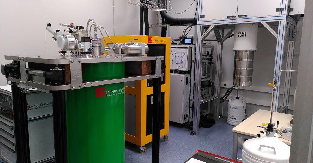 New Dilution Refrigerator Installed at the QCT Lab - IFAE